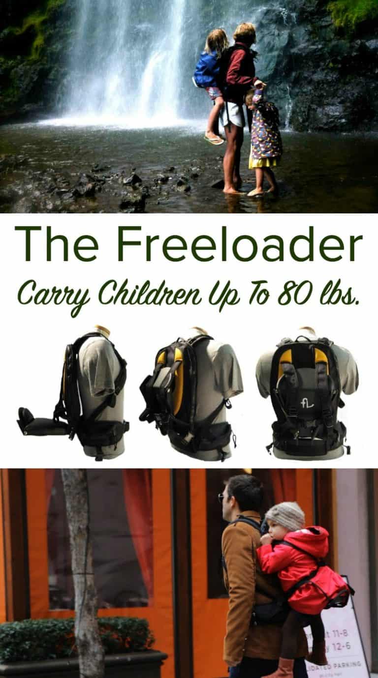 The Freeloader - Innovative Child Carrier for Toddlers and Bigger ...