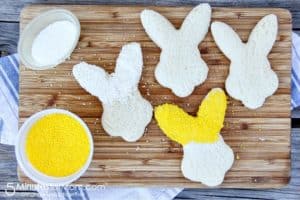 Spring Bunny Treats For Kids - Easter Fairy Bread