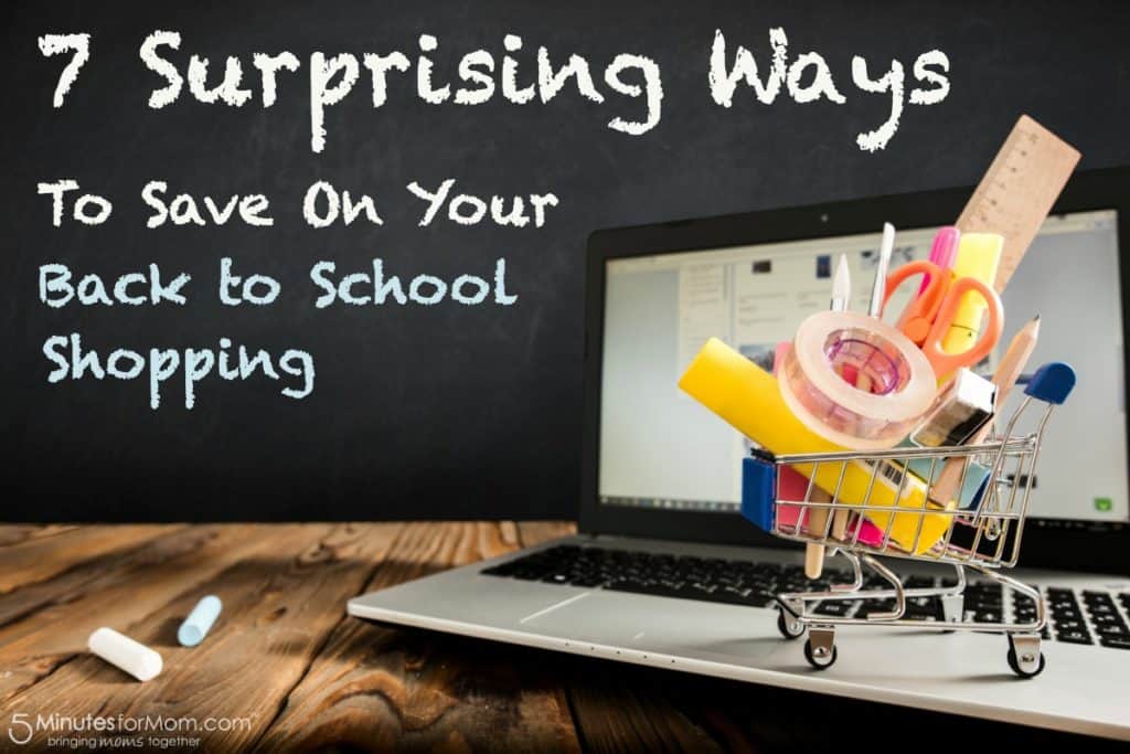 7 Surprising Ways To Save On Your Back to School Shopping - 5 Minutes ...