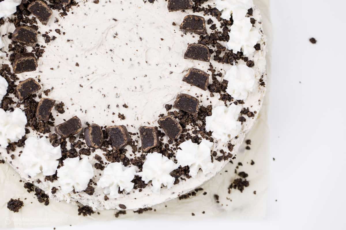 Whippet Sticks Cookies 'n Cream No-Bake Cheesecake Recipe #HowDoYouWhippet