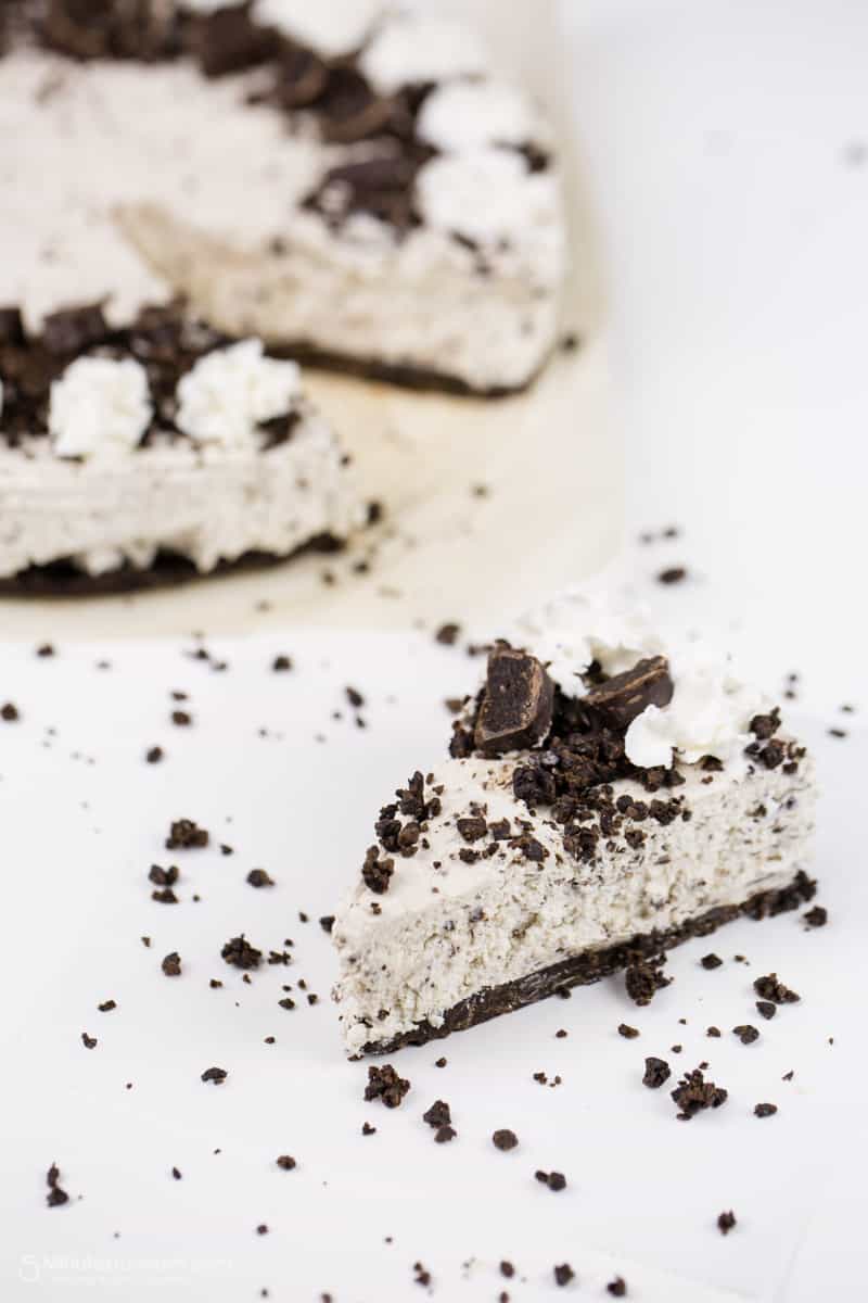 Whippet Sticks Cookies 'n Cream No-Bake Cheesecake Recipe #HowDoYouWhippet