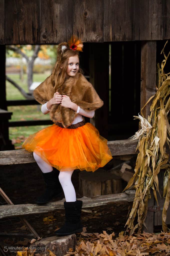 Diy Fox Costume 6558 5 Minutes For Mom