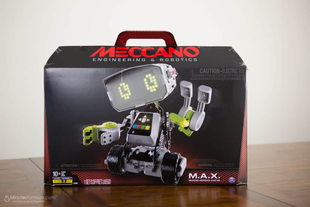 Meccano M.A.X. -- An AI Robot for the Ultimate in STEM Fun and Learning