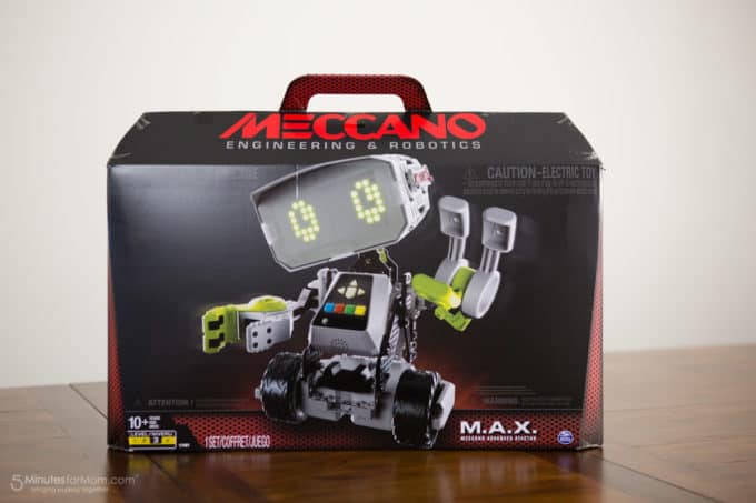 Meccano M.A.X. -- An AI Robot for the Ultimate in STEM Fun and Learning