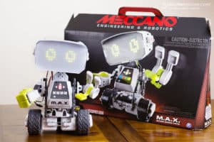 Meccano M.A.X. -- An AI Robot for the Ultimate in STEM Fun and Learning
