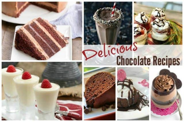 Sweet Chocolate Recipes and our Delicious Dishes Recipe Party