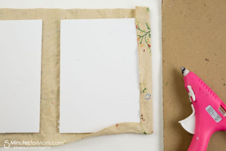 How To Make A DIY Journal With Tea Stained Paper