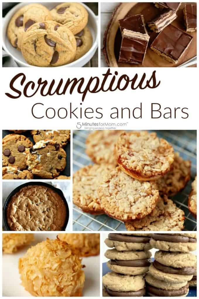 Scrumptious Cookies and Bars and our Delicious Dishes Recipe Party