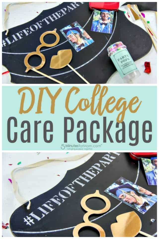 Fun DIY College Care Package To Celebrate Finals