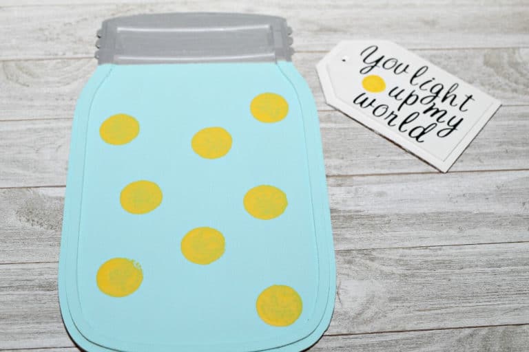 Wooden Mason Jar Craft - Adorable Handmade Card Idea - 5 Minutes for Mom