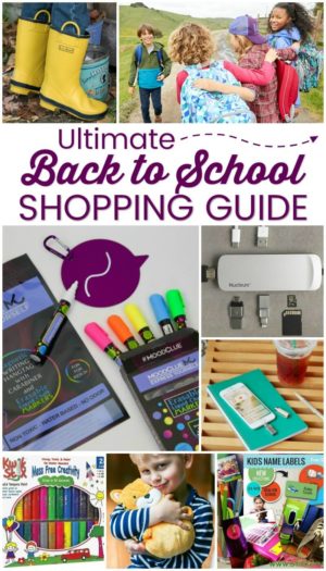 Back to School Shopping Guide - 5 Minutes for Mom