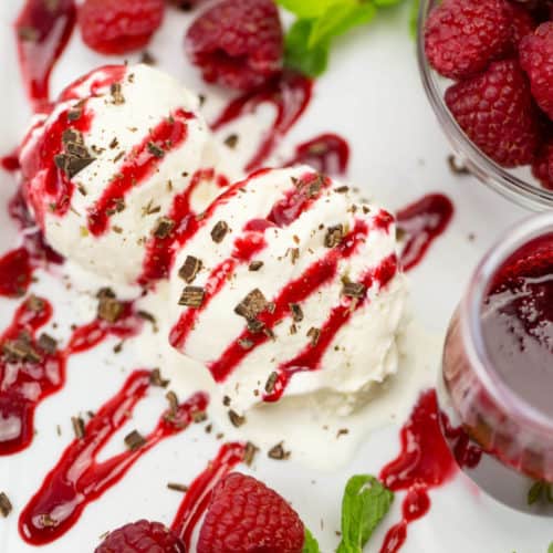 Raspberry Coulis - How To Make Raspberry Sauce - 5 Minutes for Mom
