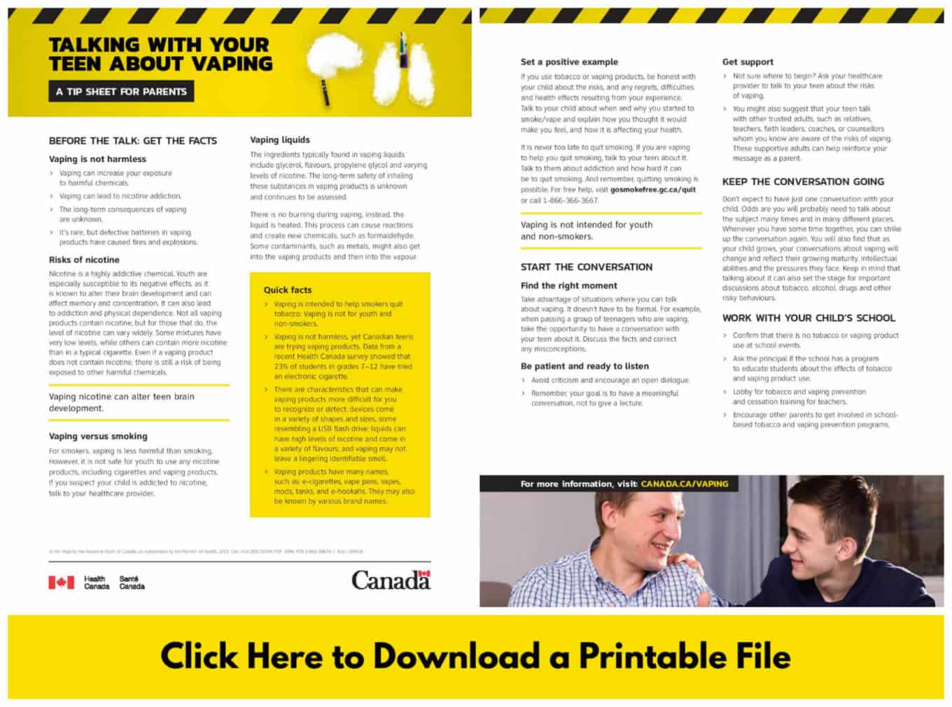 Teen Vaping - Practical Advice To Help Keep Your Kids From Vaping - 5 ...