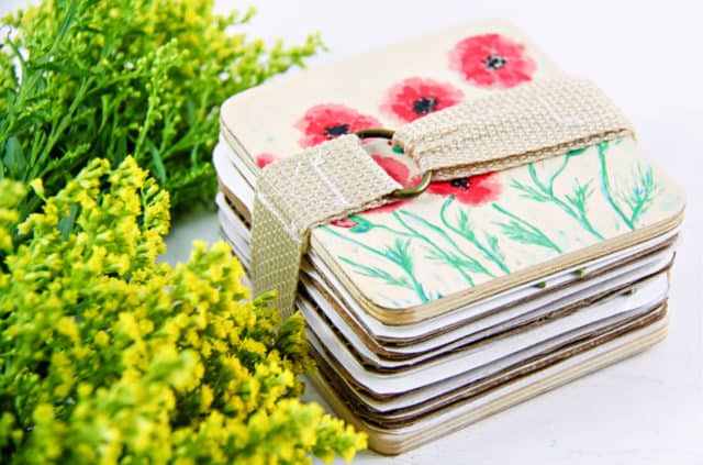 DIY Flower Press - How To Press Flowers - 5 Minutes for Mom