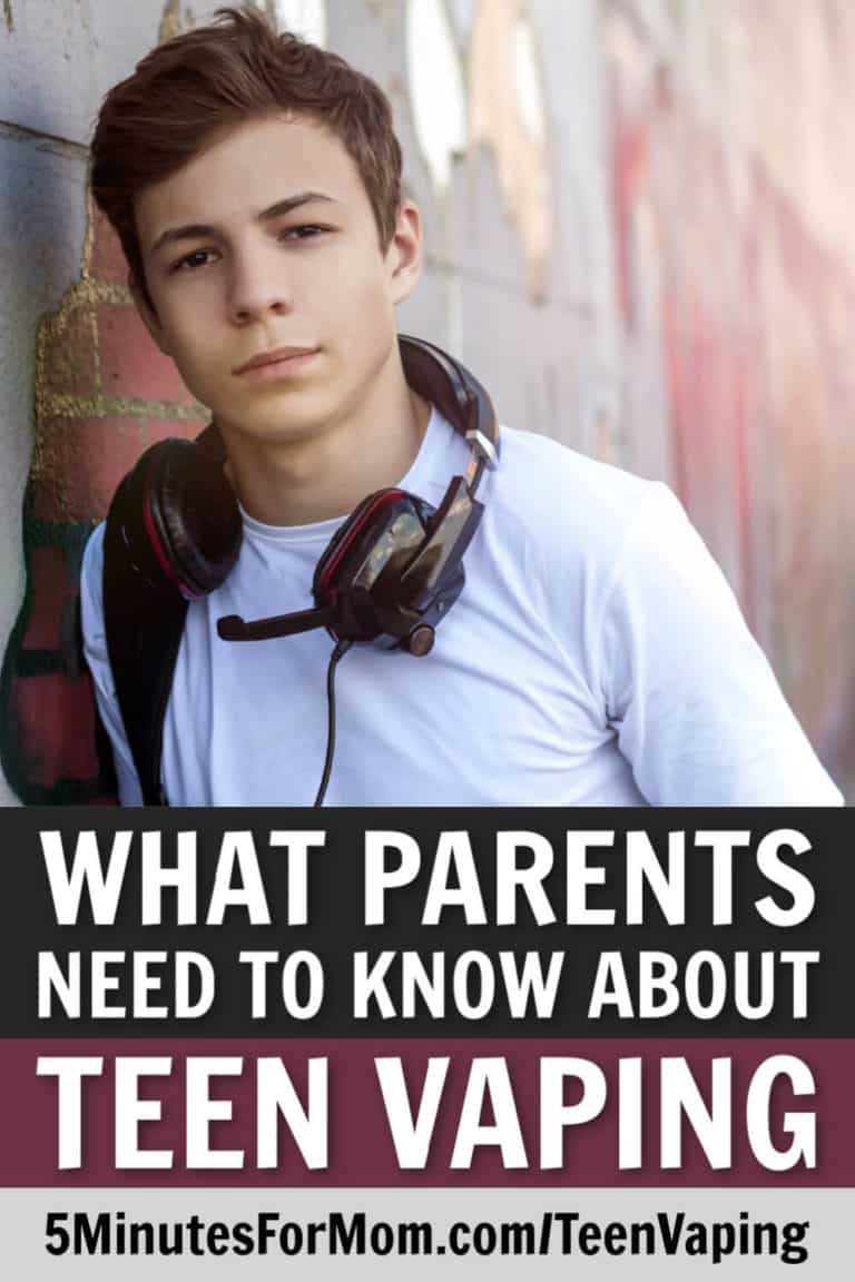 Teen Vaping - Practical Advice To Help Keep Your Kids From Vaping - 5 ...