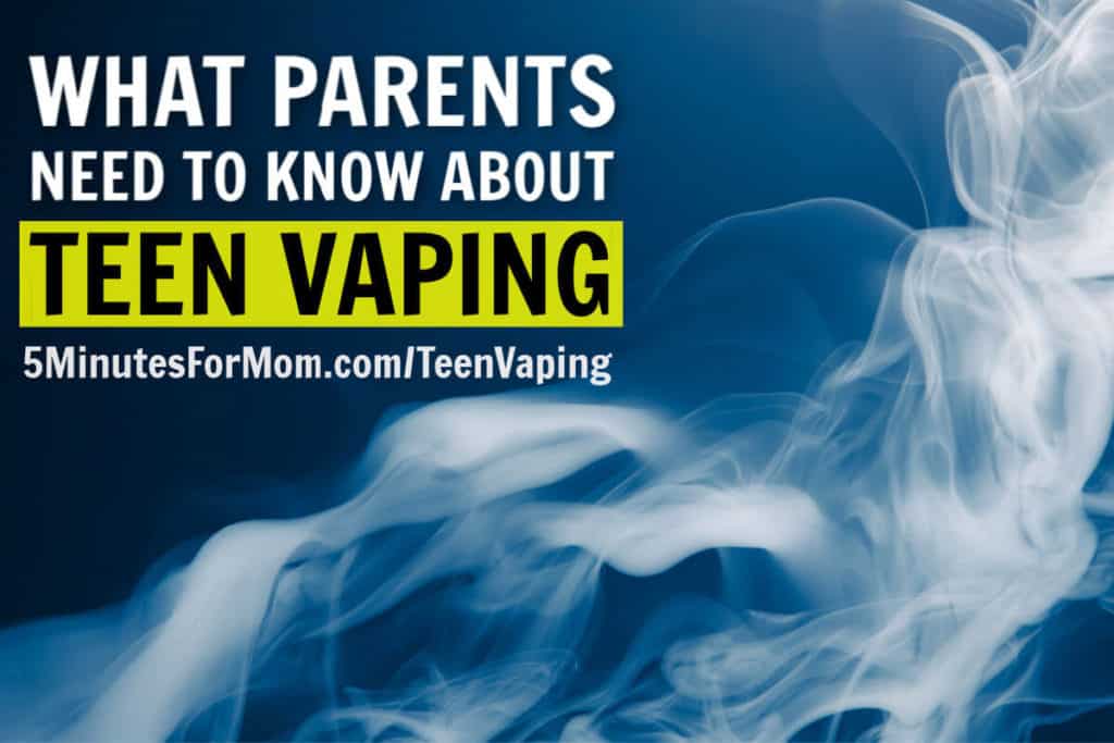 Teen Vaping - Practical Advice To Help Keep Your Kids From Vaping - 5 ...
