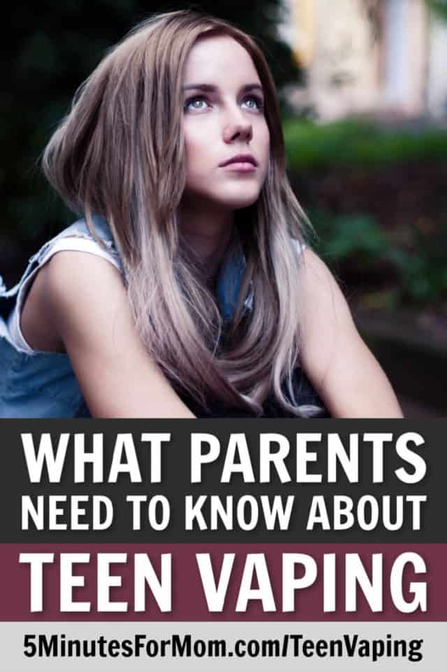 Teen Vaping - Practical Advice To Help Keep Your Kids From Vaping - 5 ...