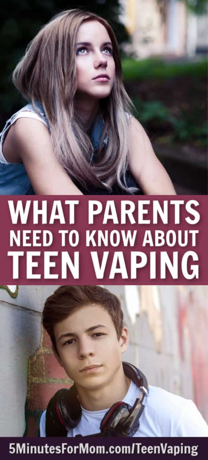Teen Vaping - Practical Advice To Help Keep Your Kids From Vaping - 5 ...
