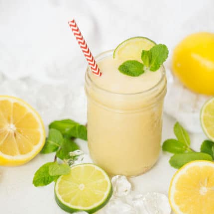 Lemon Iced Tea Smoothie - 5 Minutes for Mom
