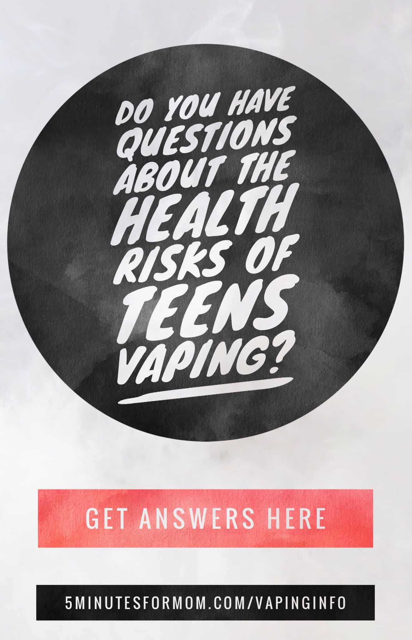 What Is Vaping? Facts About Vaping That Parents Need To Know - 5 ...
