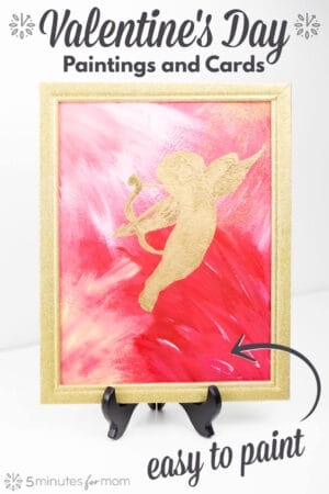 Valentine's Day Painting - An Easy Art Project With Stunning Results ...