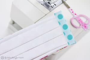 DIY Face Mask Pattern - How To Make A Cloth Face Mask - 5 Minutes for Mom