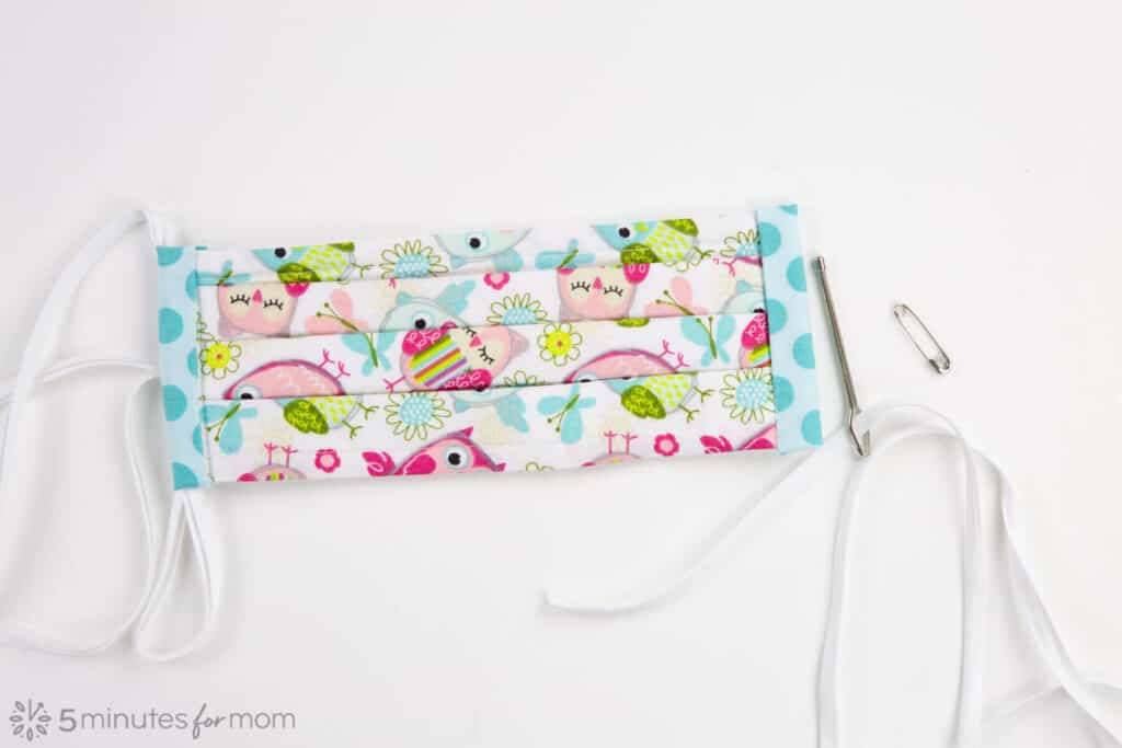 How to Make Ties for Face Masks using Knit Fabric - Easiest Face Mask ...