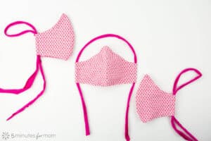 Best Fitted Face Mask Pattern PDF in 9 Sizes - 4 Adult and 5 Kids Sizes ...