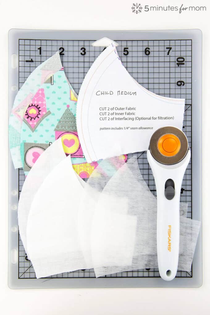 Face Mask Sewing Tutorial for a Fitted Mask Without Knit Binding - 5 ...