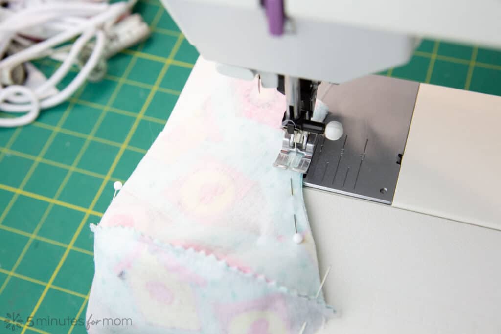 Face Mask Sewing Tutorial for a Fitted Mask Without Knit Binding - 5 ...