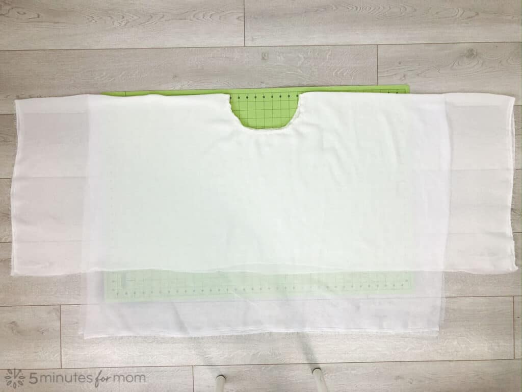 How To Make A Handkerchief Skirt - Ghost Costume Tutorial Part 2 - 5 ...