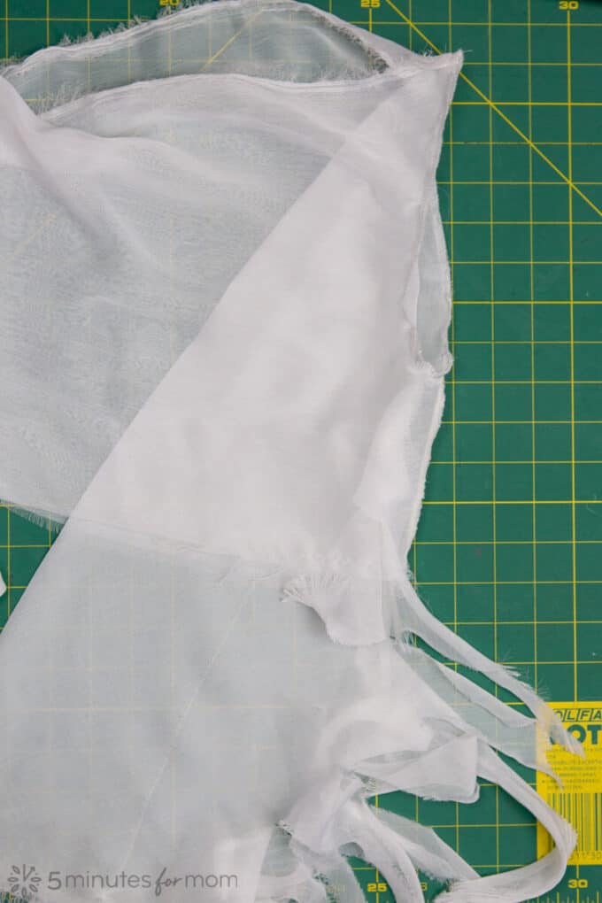 How To Make A Handkerchief Skirt - Ghost Costume Tutorial Part 2 - 5 ...