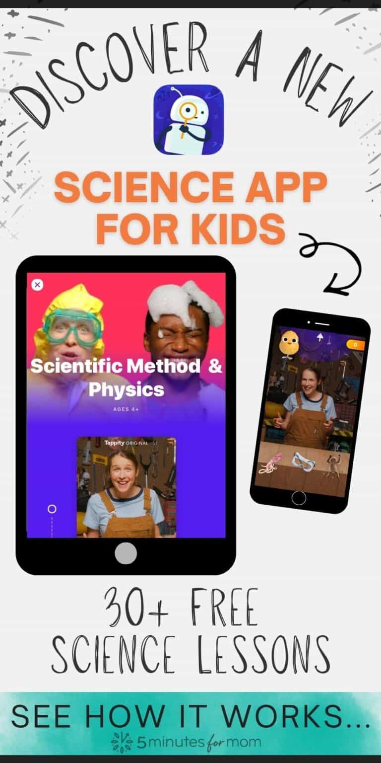 Discover a Fun New Science App for Kids - 5 Minutes for Mom