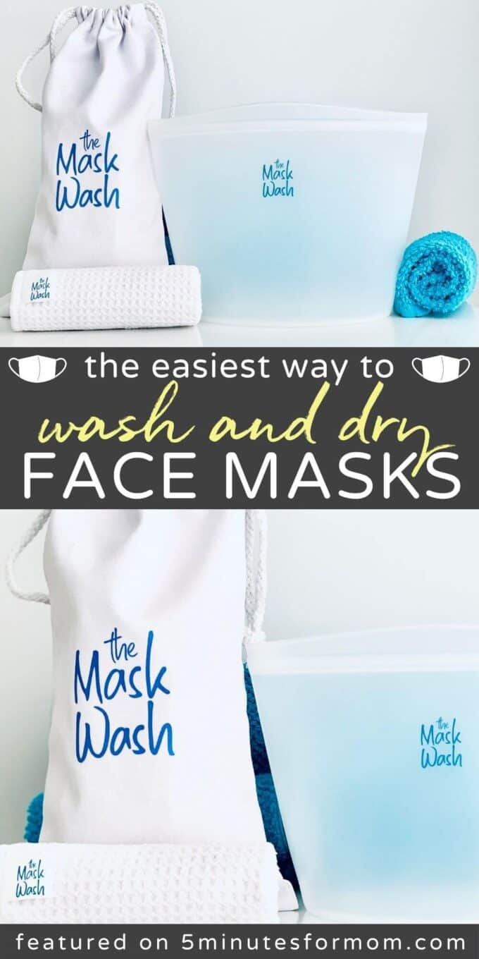 An Easy Way To Wash Face Masks - 5 Minutes for Mom