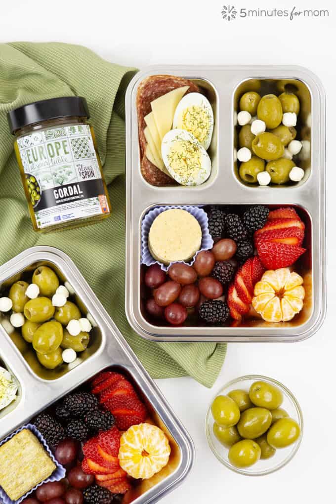 Breakfast Bento Box - Packed with Protein and Healthy Fats - 5 Minutes ...