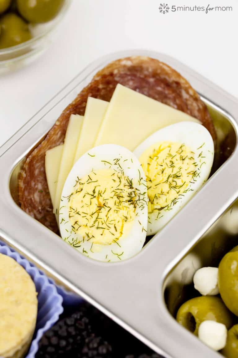 Breakfast Bento Box - Packed with Protein and Healthy Fats - 5 Minutes ...