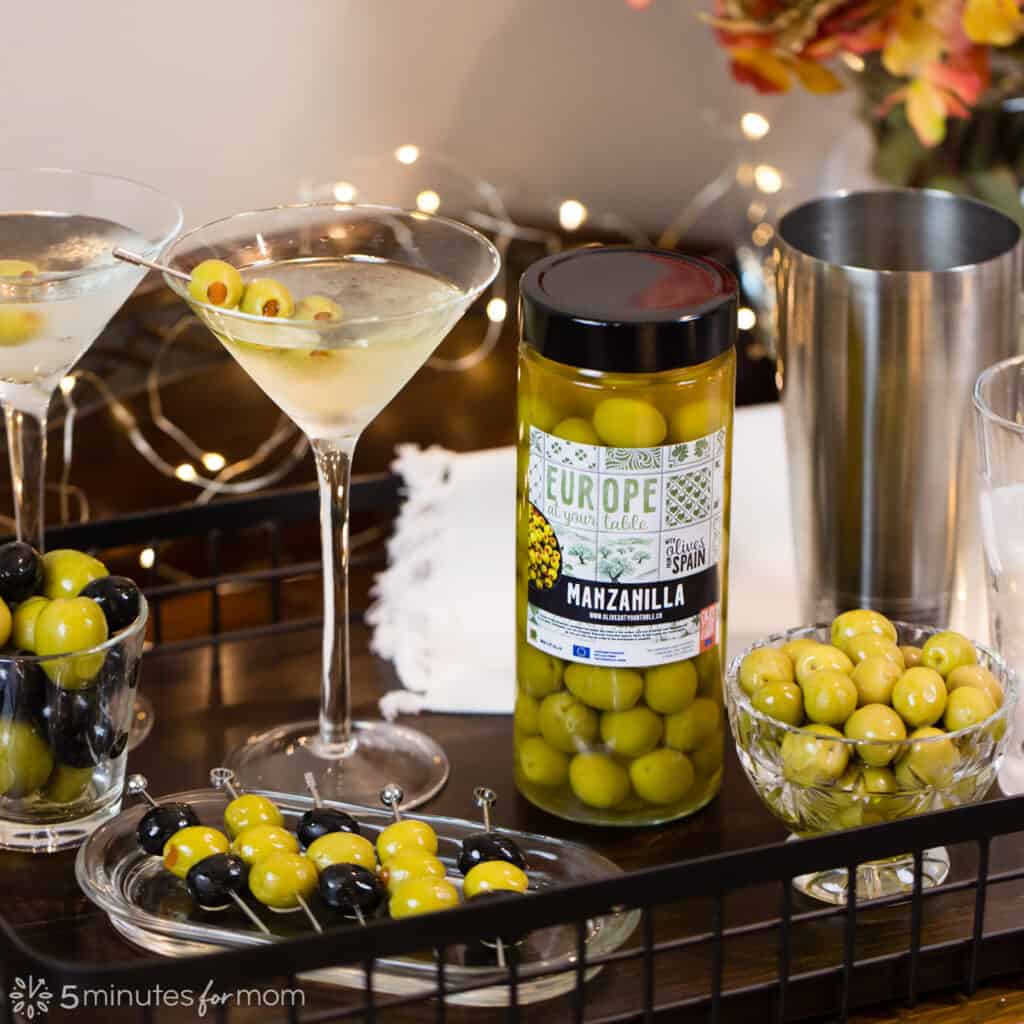 How to Make a Martini with Olives - 5 Minutes for Mom