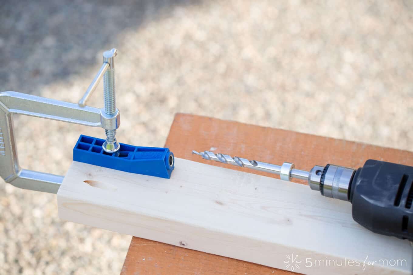 DIY Wood Bed Frame - How to Build a Bed Frame - 5 Minutes for Mom